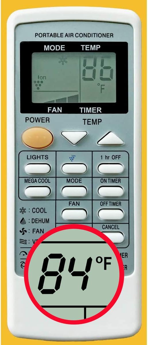 Amazon.com: Replacement for Sharp Air Conditioner Remote Control Model ...