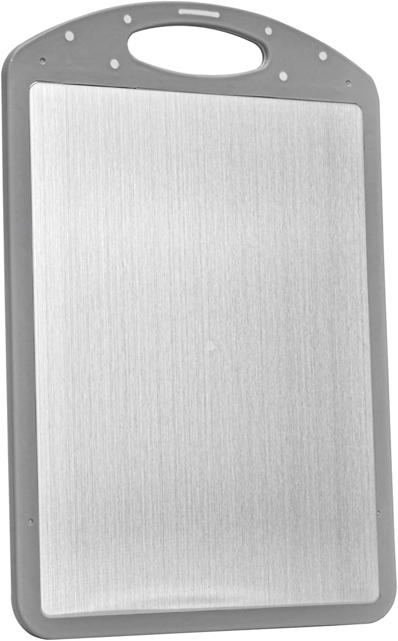Chopping Board 14.1 x 9.8 Inch Stainless Steel 304 Kitchen Cutting ...