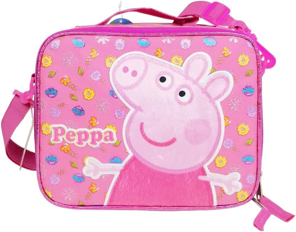 Amazon.com: Peppa Pig Lunch Box Set for Kids | Adventure with George ...