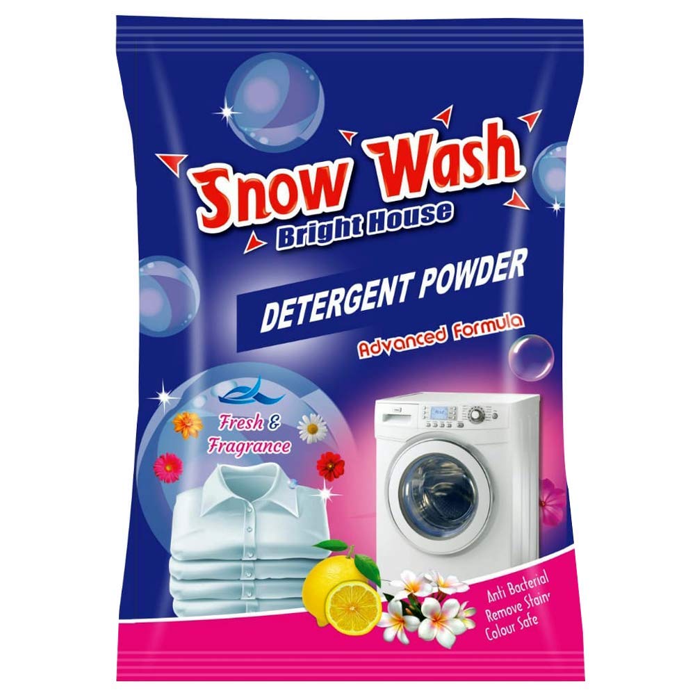 Snow Wash Detergent Powder 1Kg Buy 1 Get 3 Free : Amazon.in: Health ...