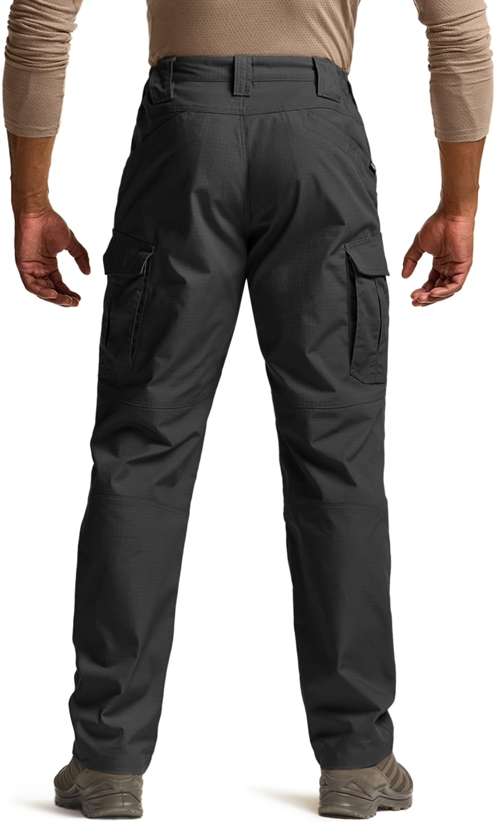 Snapklik.com : Mens Tactical Pants, Water Resistant Ripstop Cargo Pants ...