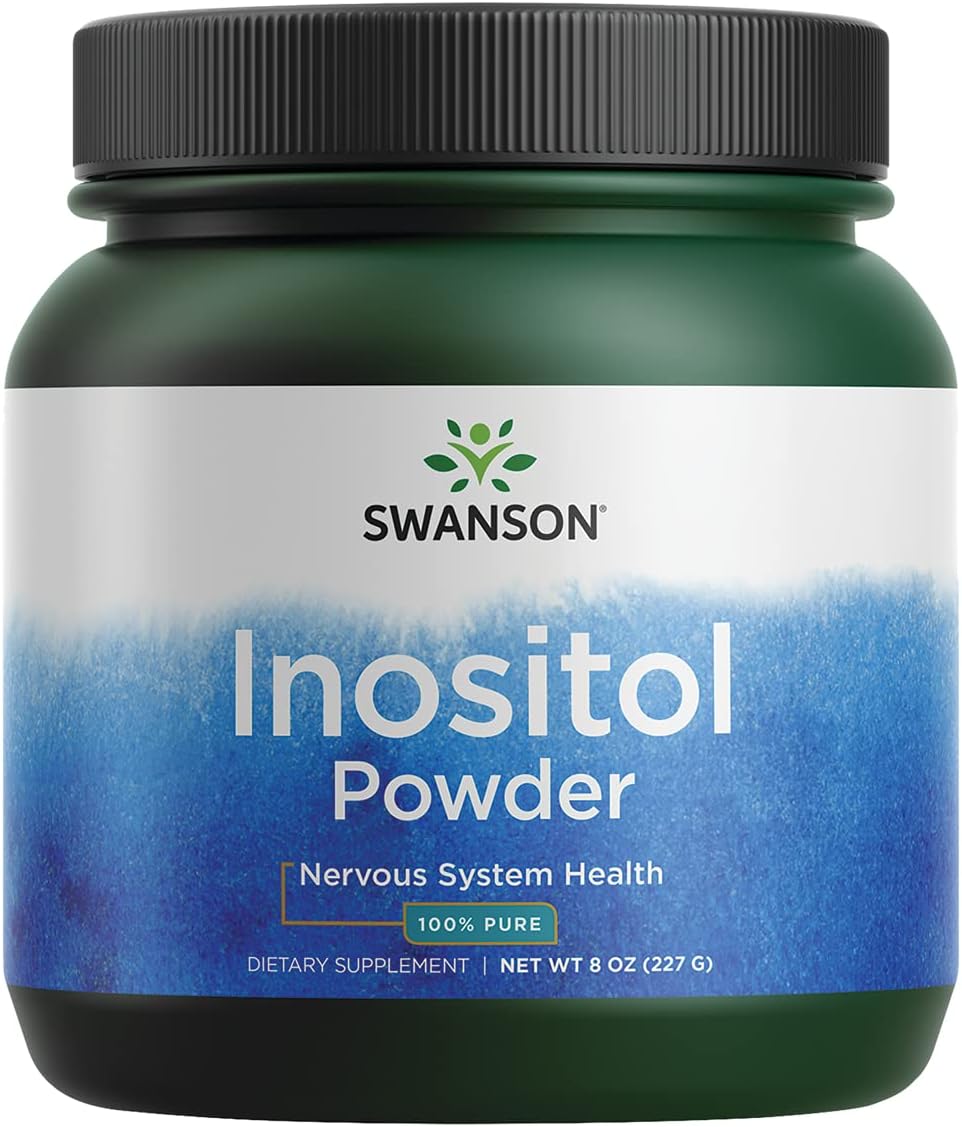 Amazon.com: Swanson 100% Pure Inositol Powder - Natural Supplement ...