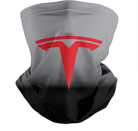 Tesla-Logo- Neck Gaiter Tube Mask Headwear for Men Women Seamless Face ...