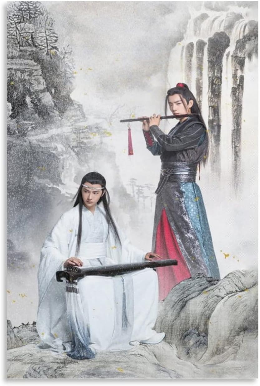 Amazon.com: The Untamed Poster Xiao Zhan and Wang Yibo Poster Wall Art ...