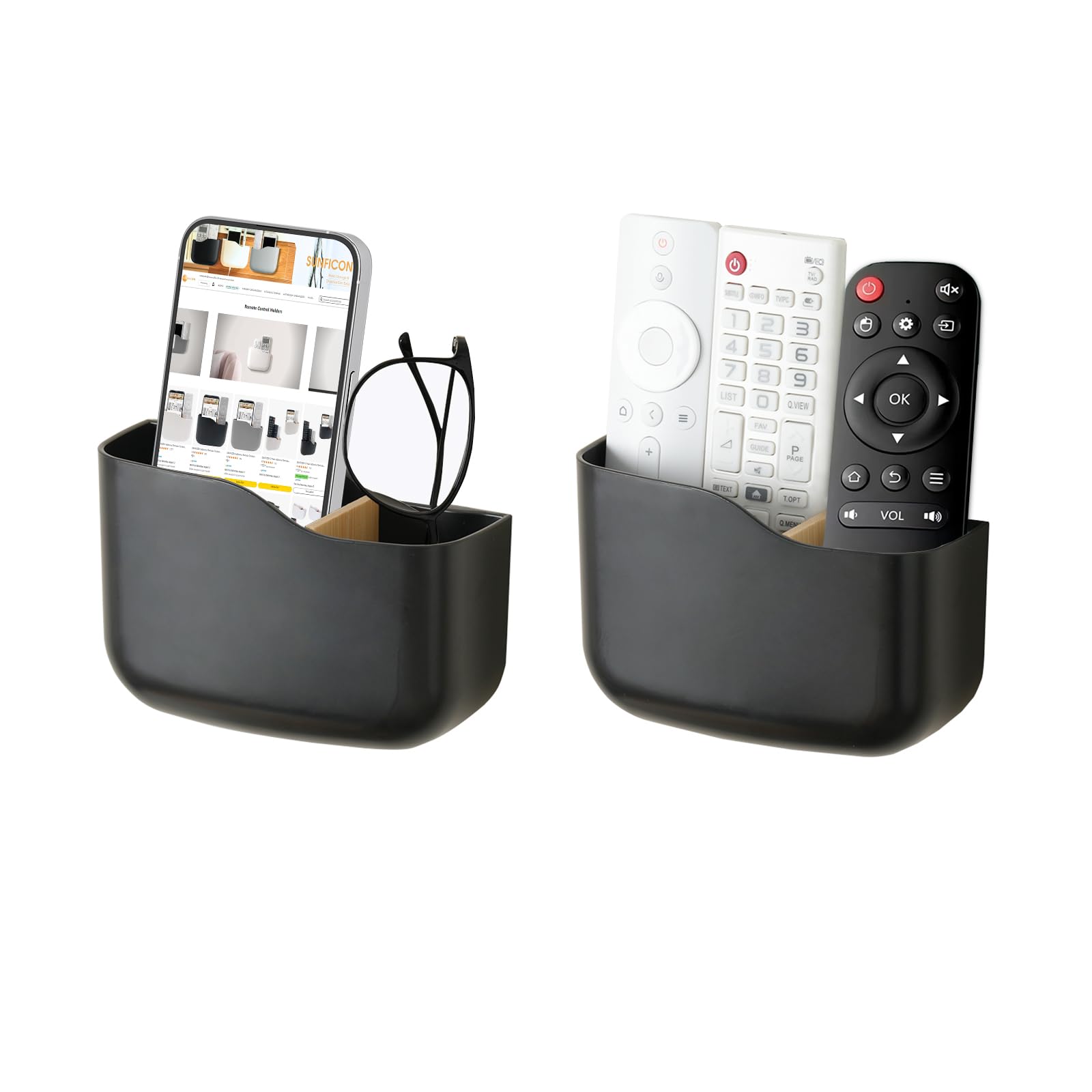 Wall Remote Control Caddy