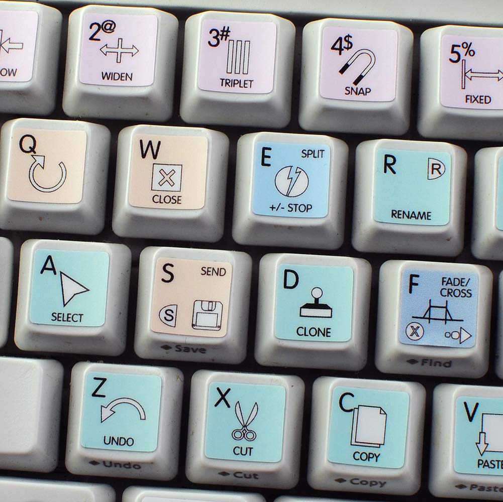 Amazon.com: ABLETON LIVE GALAXY SERIES NEW KEYBOARD LABELS SHORTCUTS ...