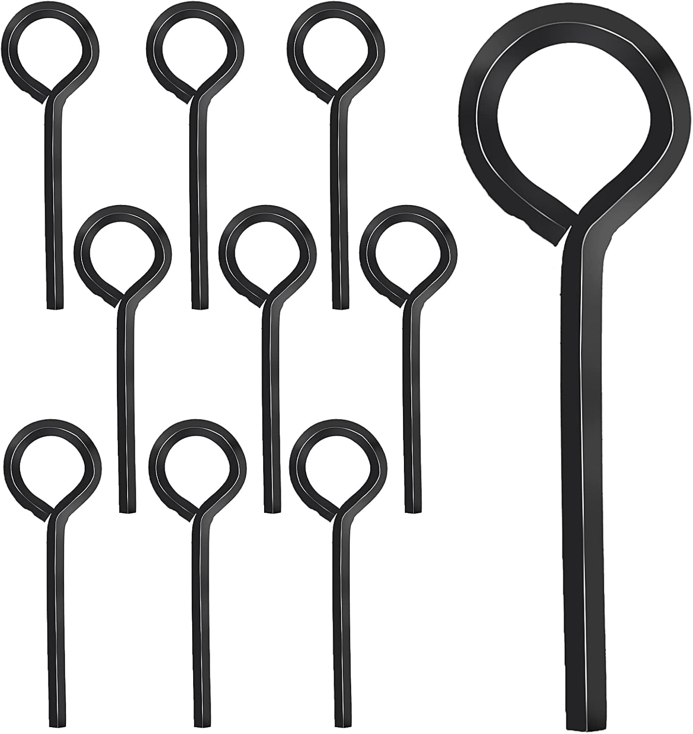 5/32 Inch Allen Wrench Keychain Standard Hex Dogging Key with Full Loop ...