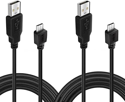 Amazon.com: BATSOEASY 2 Pack 10ft Charging Cable Compatible with PS4 ...