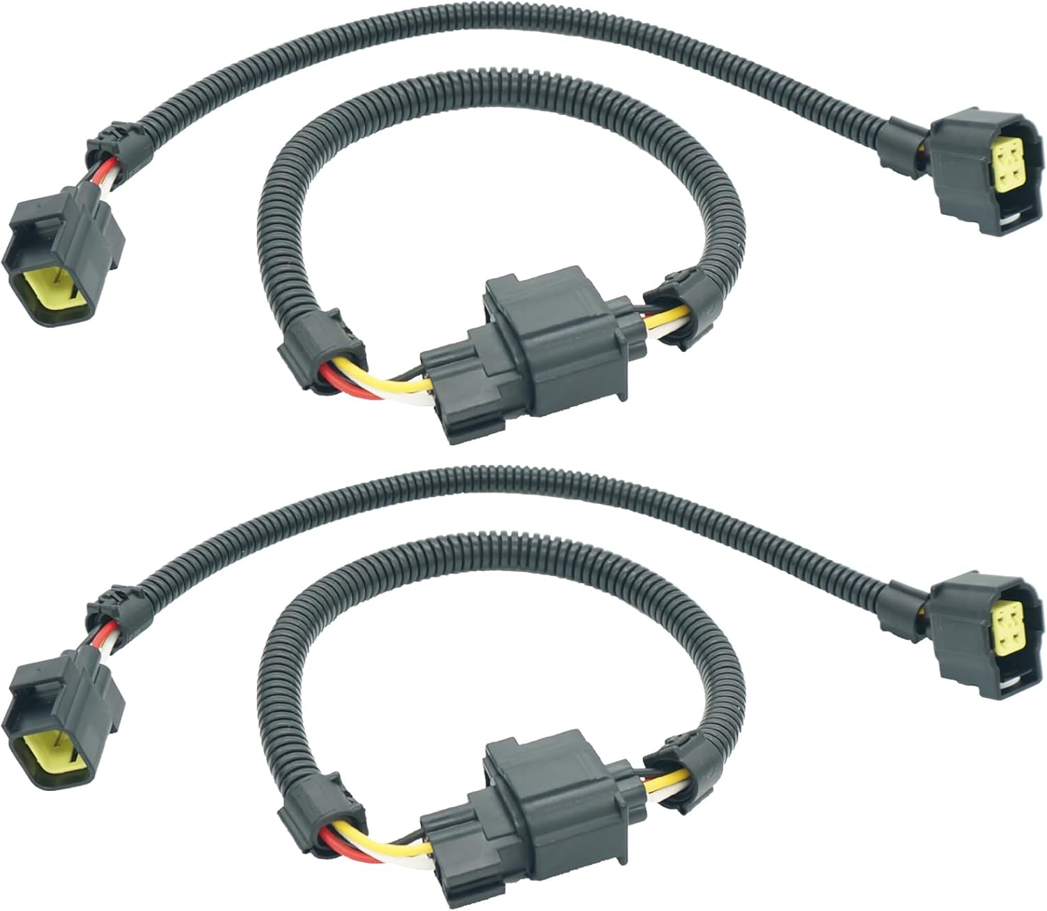 Amazon.com: Micarun 4 PCS O2 Oxygen Sensor Extension Harness 12" 24 ...
