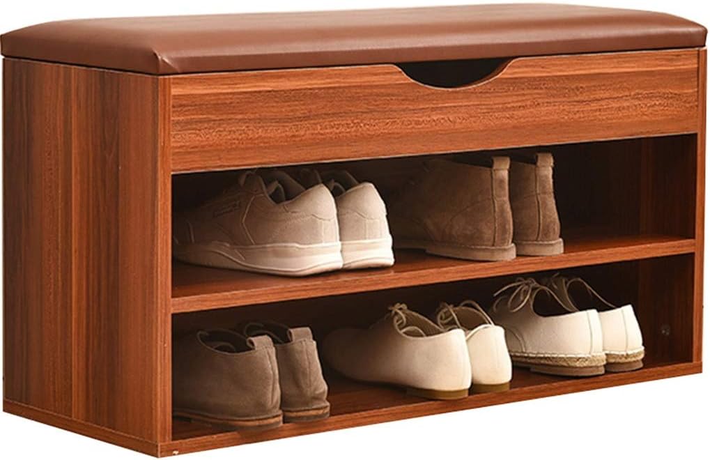 Storage Benches Entryway Bench with Shoe Storage Seat Shoe Rack Bench ...