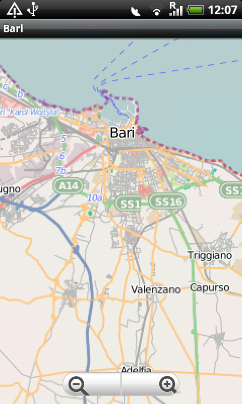 Bari Street Map - App on Amazon Appstore