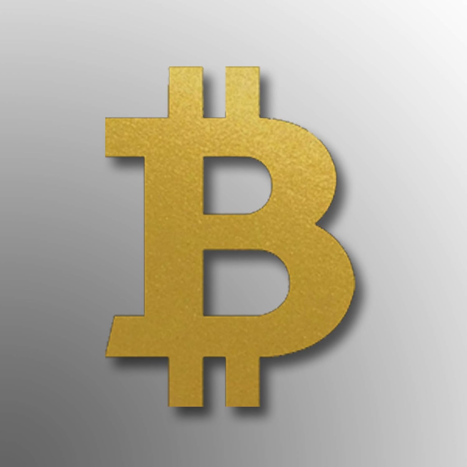Amazon.com: Bitcoin Blockchain Cryptocurrency Coin Gold Vinyl Decal ...
