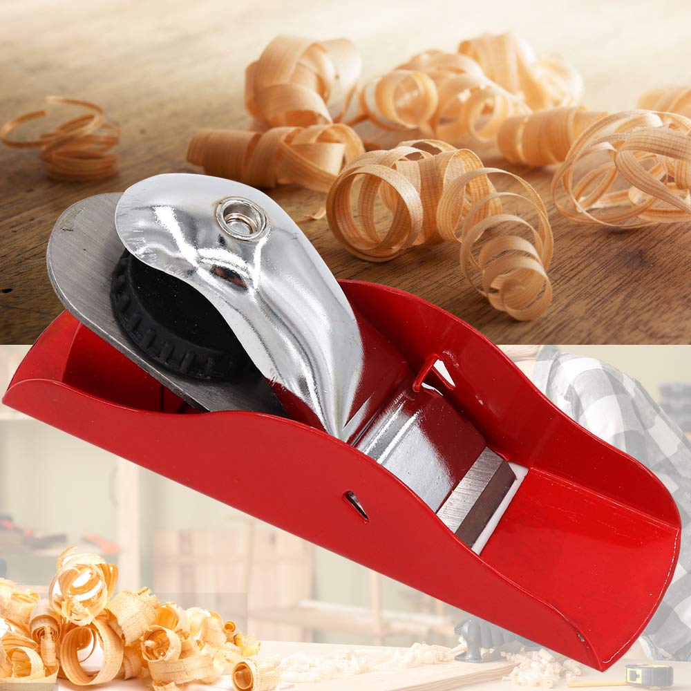 Mini Hand Planer Red Adjustable Block Plane Wood Planer Small Trimming ...