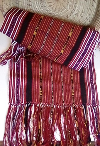 Amazon.com: Mayan Hand Woven Table Runner, Fair Trade. Backstrap : Home ...