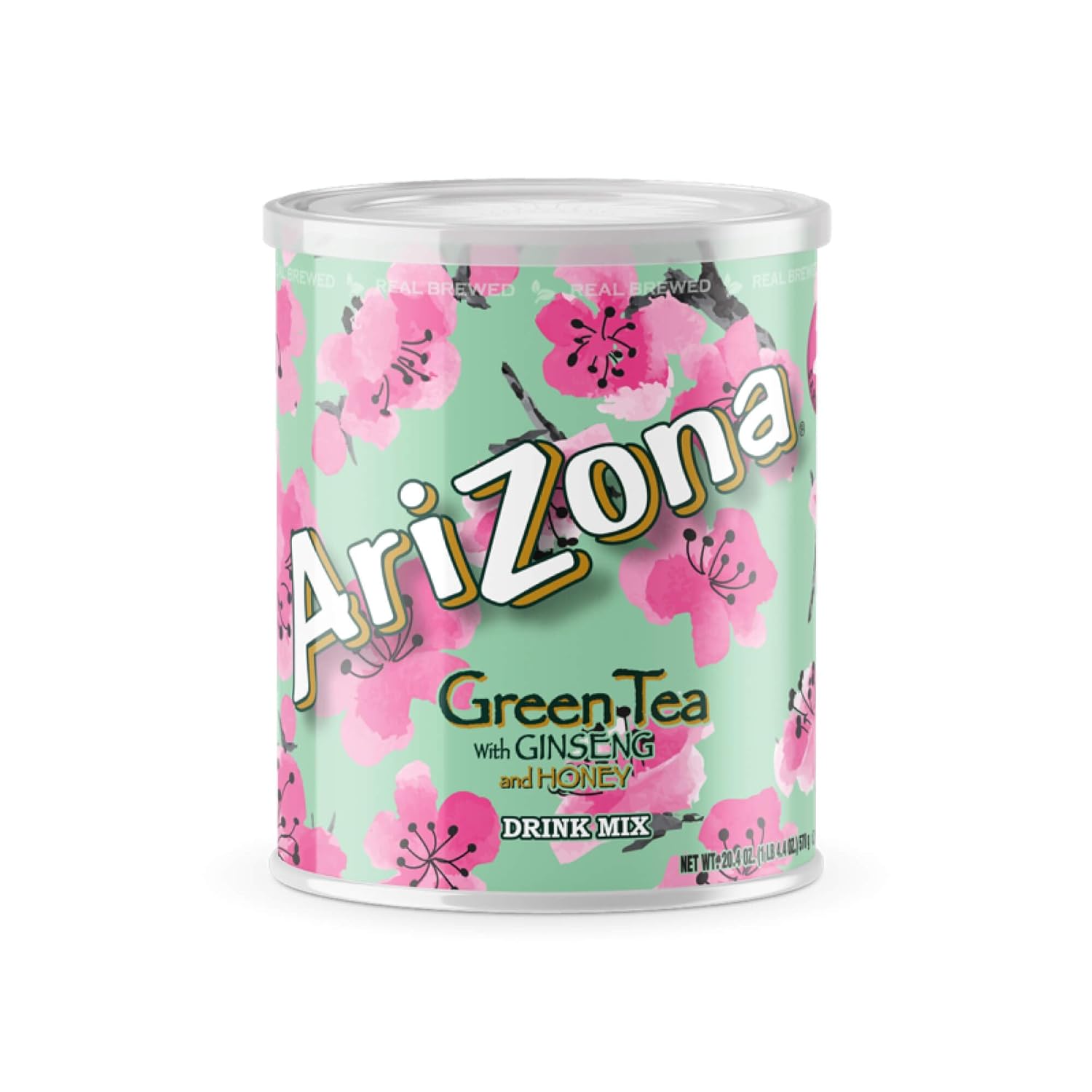 Amazon.com : AriZona Green Tea - Sugar Sweetened Powdered Drink Mix ...