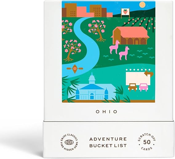 Amazon.com: Reach International Outfitters Ohio Adventure Bucket List ...