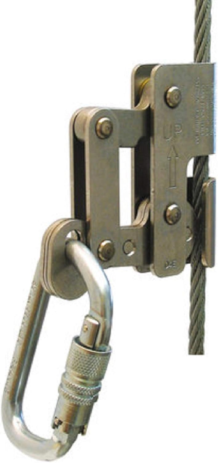 Tractel LT38 Stopfor Wire Rope Grab with Carabiner, 3/8-Inch - Amazon.com
