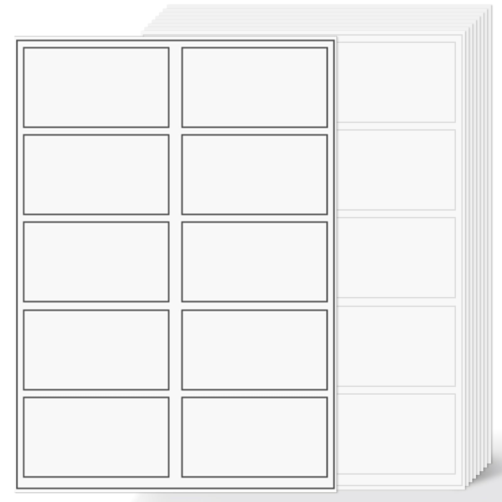 Snapklik.com : 2"x4" Shipping Address Labels, 10-UP Blank Mailing ...