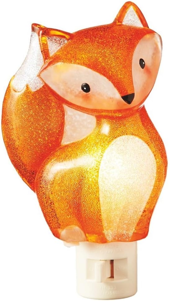 Amazon.com: Sitting Woodland Fox Orange 3.5 x 6 Inch Acrylic Decorative ...