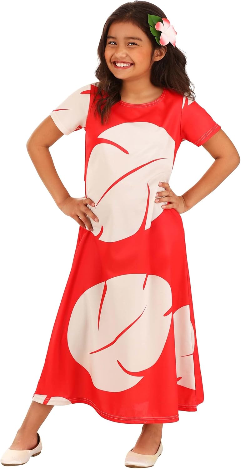 Amazon.com: Disney Deluxe Lilo Costume for Kids, Lilo and Stitch ...