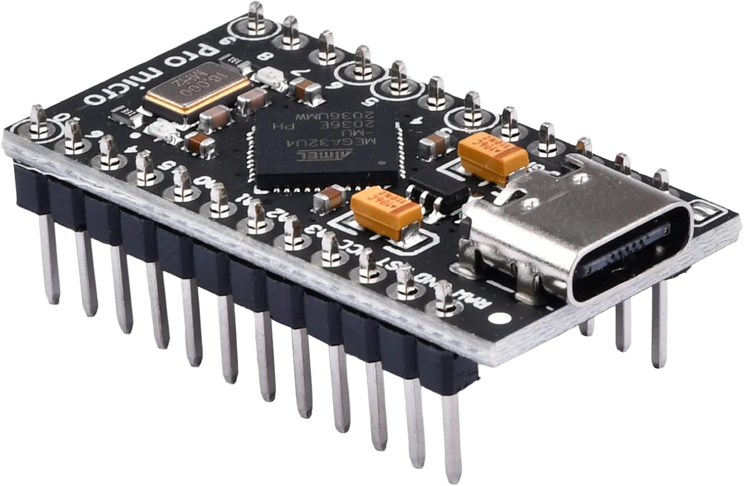 Diymore Pro Micro,Atmega32U4 Pro Micro Type C Development Board 5V ...