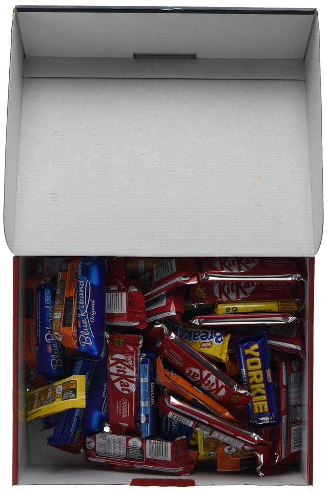 Nestle The Big Biscuit Box, 71 x Chocolate Bars - Kit Kat, Yorkie ...