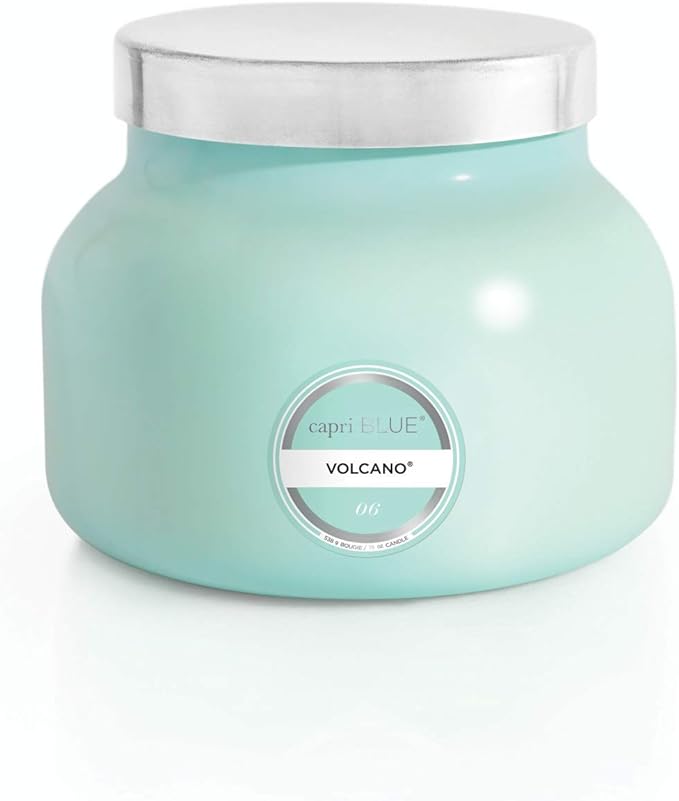 Amazon.com: Capri Blue Volcano Scented Candles - Luxury Glass Jar ...