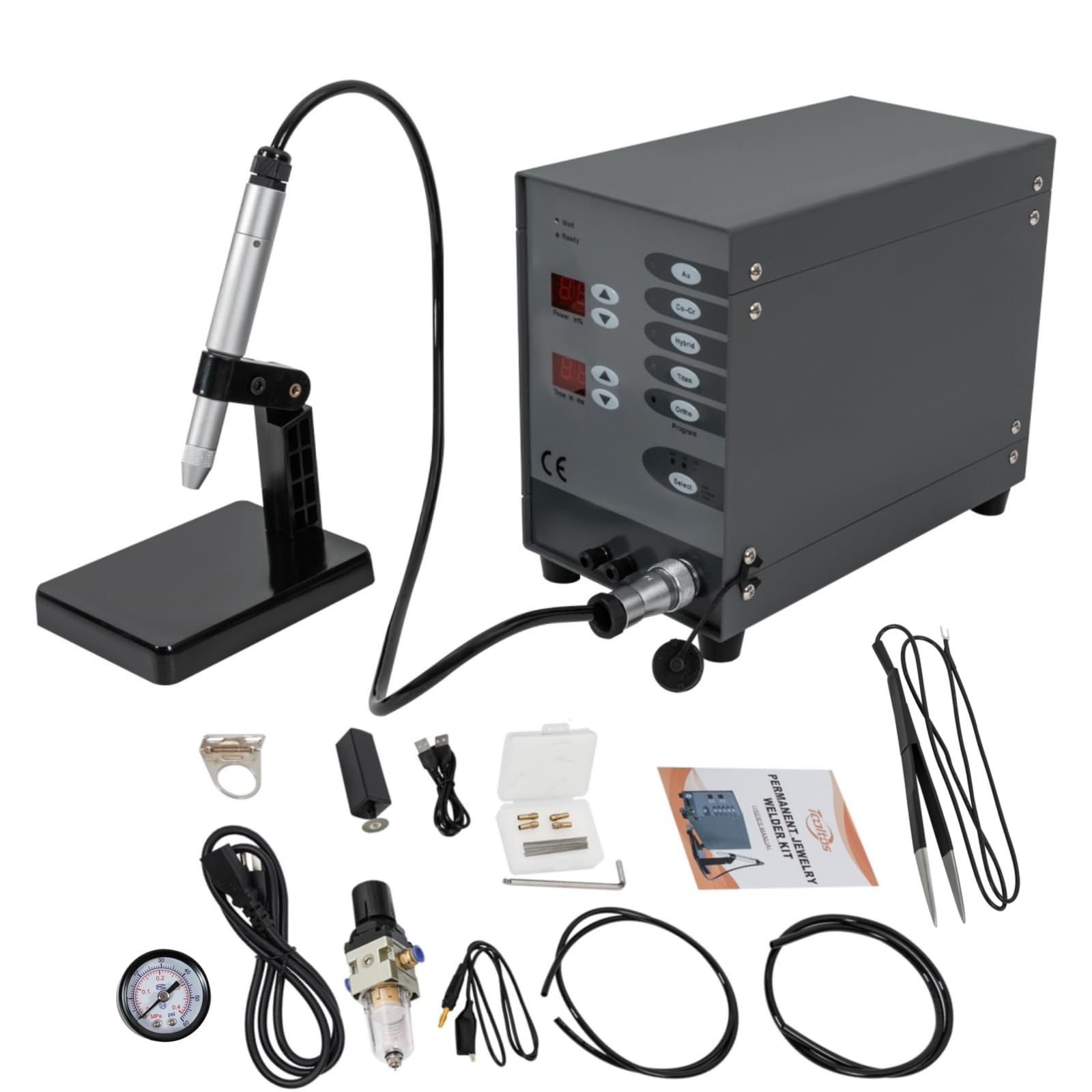 Spot Welder 100W Automatic Spot Welder Pulse Argon Arc Welding Machine ...