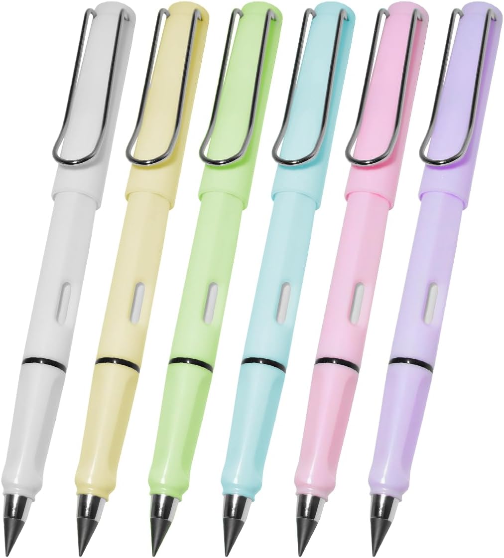 Lápis Infinito Pack Com 6 Unidades Coloridos | Amazon.com.br