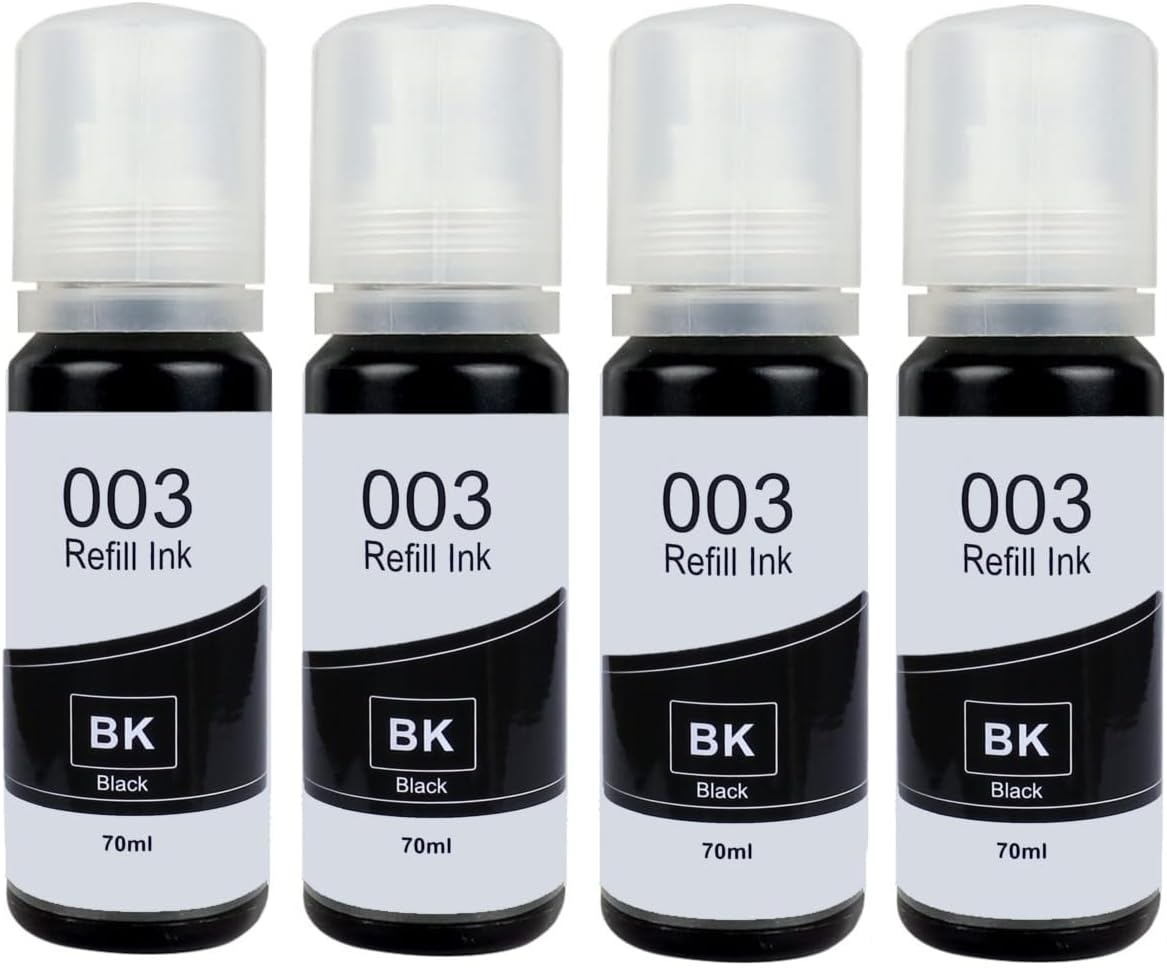 QUINK Ink Refill Dye Ink 001 003 Compatible with Epson Ink Bottle L3110 ...
