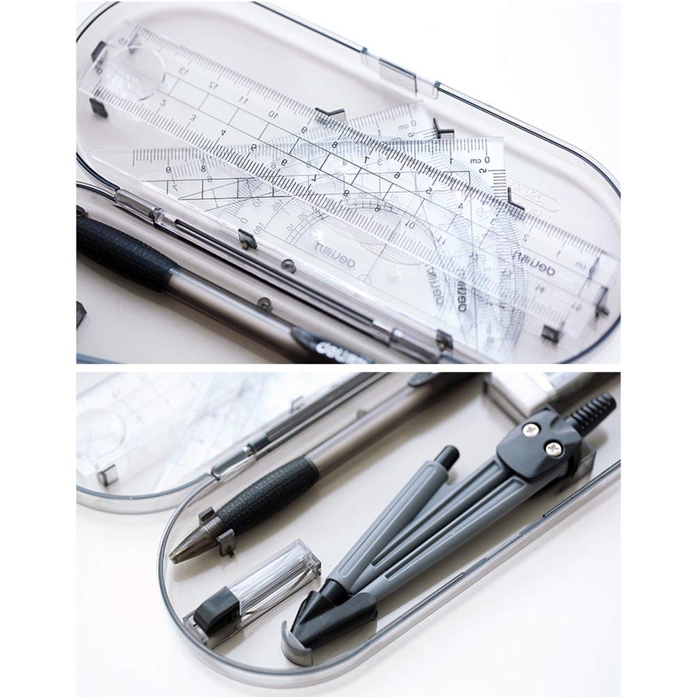 Snapklik.com : Math Geometry Kit Set,Student Supplies Drawing Compass ...