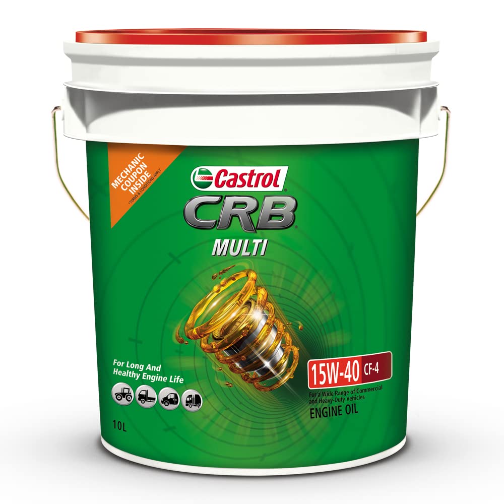 Castrol CRB MULTI 15W-40 CF-4 Multi-Purpose Heavy Duty Diesel Engine ...
