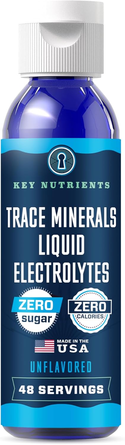 Amazon.com: Key Trace Minerals Liquid Electrolytes Hydration 4oz ...