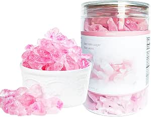 Rose rock candy 400g, rock sugar for tea，Add to coffee and tea for a ...