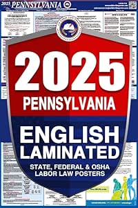 Amazon.com: 2025 Pennsylvania PA All-in-One Workplace Compliance ...