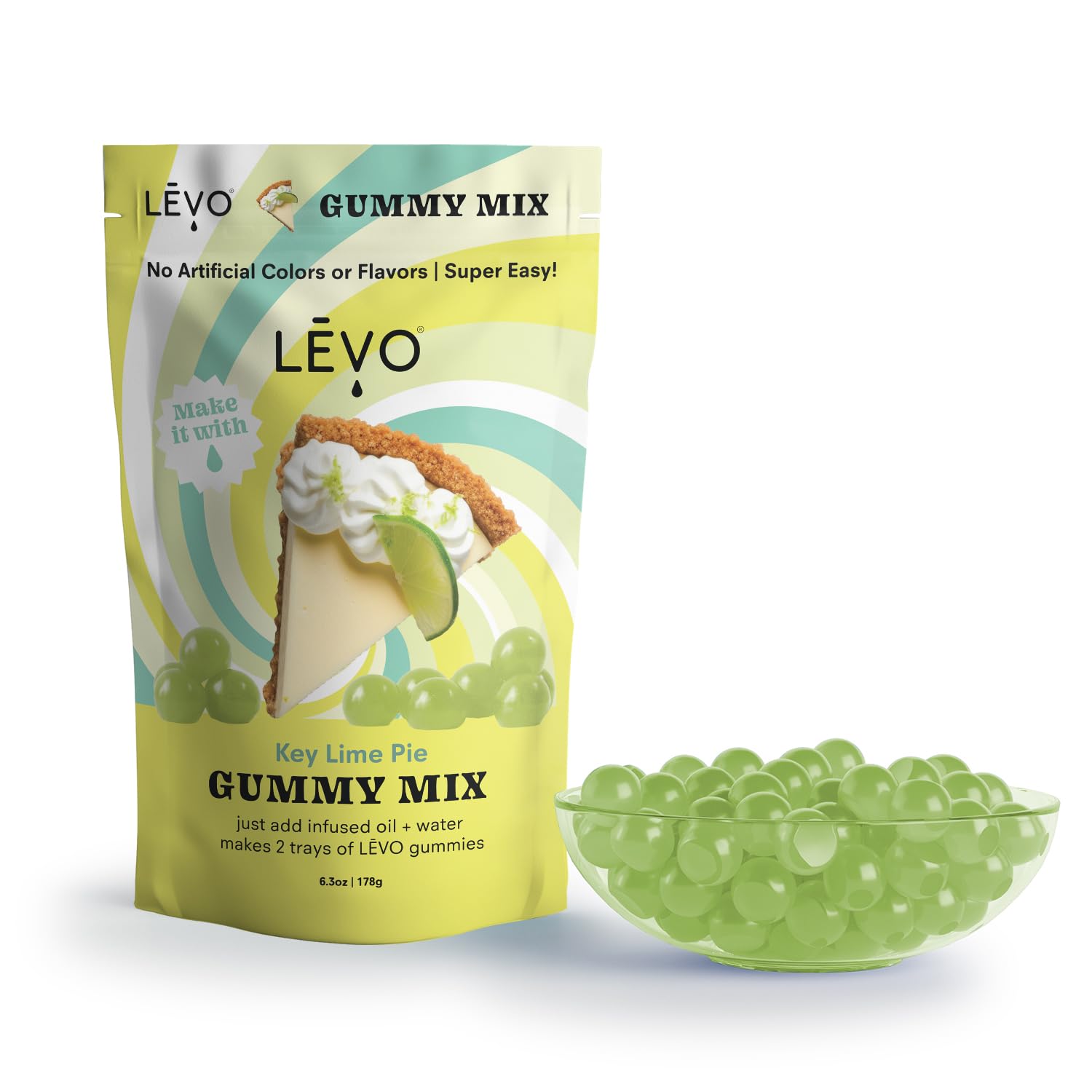 Snapklik.com : LĒVO Gummy Mix - Key Lime Pie - Make Your Own Infused ...