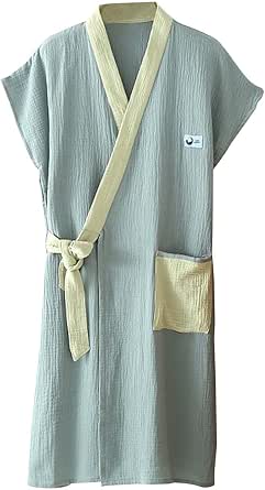 bawilom Towel Robe for Women Long, Soft Cotton Robe Women Terry Cloth ...