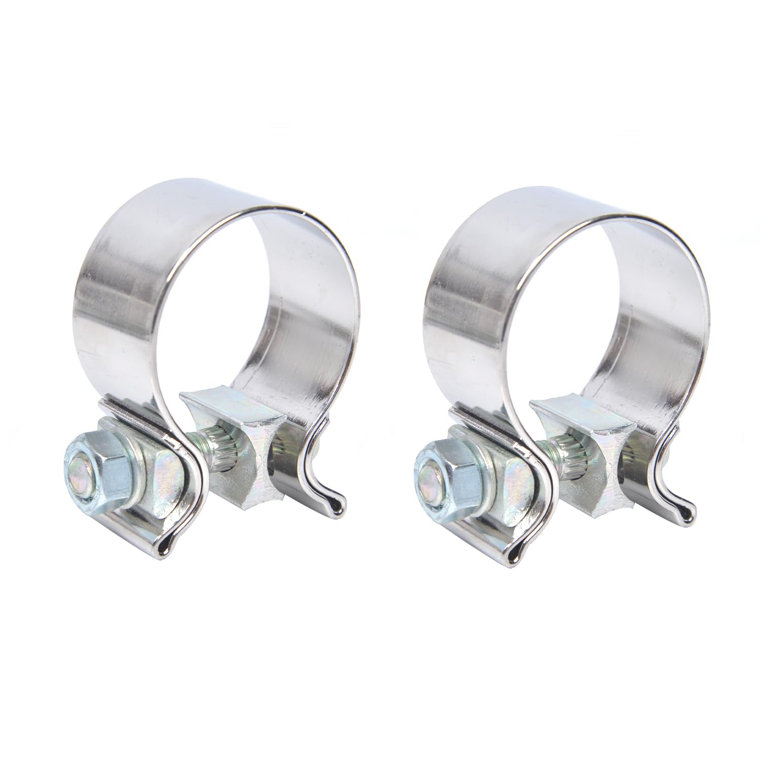 Snapklik.com : Elifecenter 1.75 Exhaust Band Clamps T304 Stainless ...