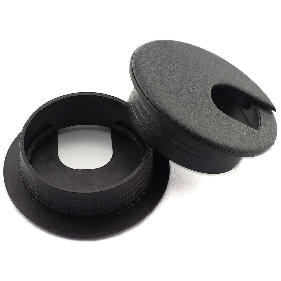 Snapklik.com : 2pcs 2 Inch Desk Wire Cord Cable Grommets Hole Cover For ...