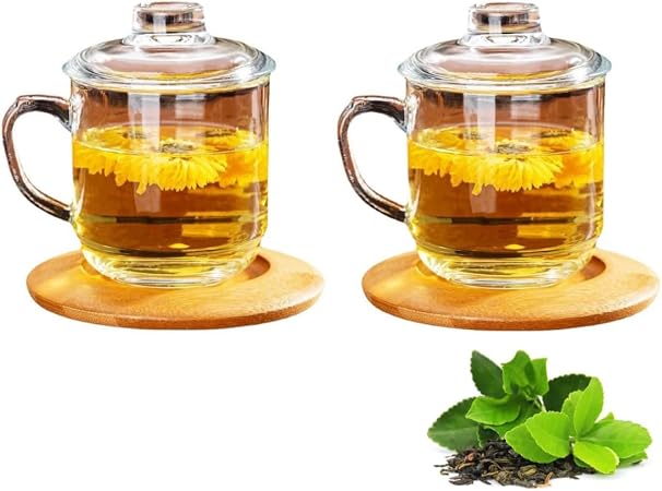 Amazon.com | Generic Handmade Natural Quartz Crystal Transparent Tea ...