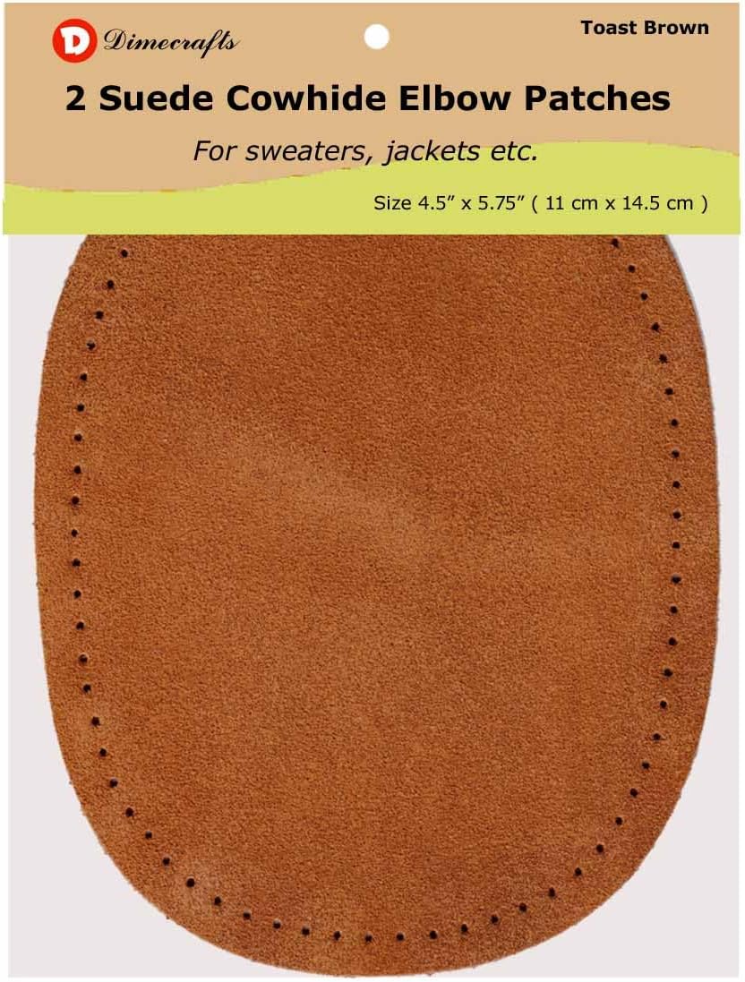 Amazon.com: -2 Iron-on Faux Microfiber Suede - Elbow Patches Size 4 1/2 ...