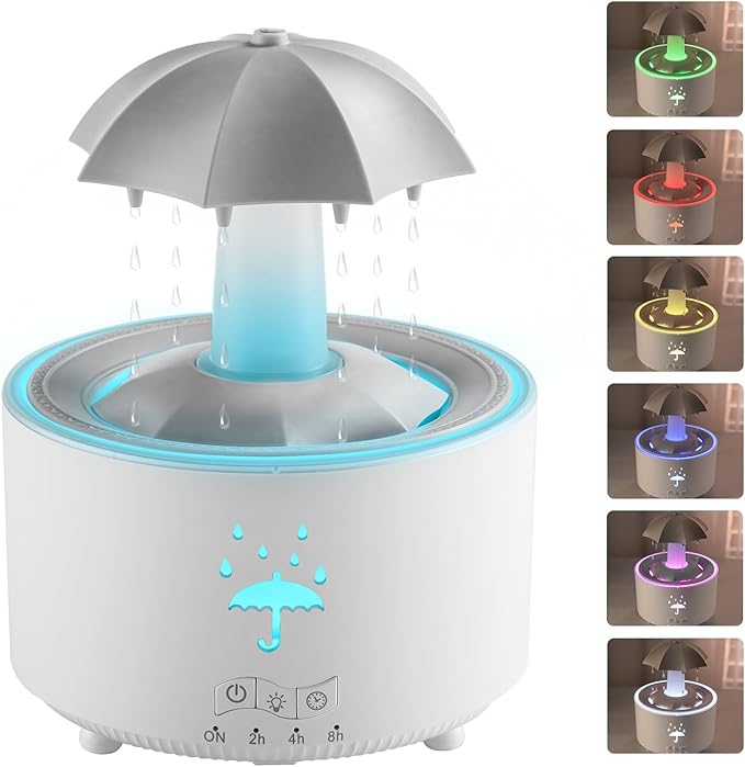 Amazon.com: Aesthetic 2-in-1 Humidifier Oil Diffuser with 360° Rotating ...