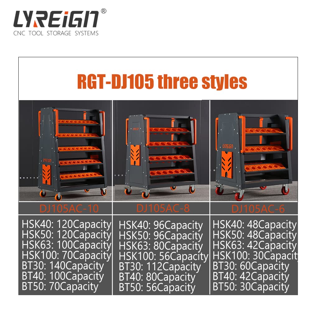 Cat 40 Tool Holder CNC Tool Rest, Mobile CNC Tool Storage Cart/CNC Tool ...
