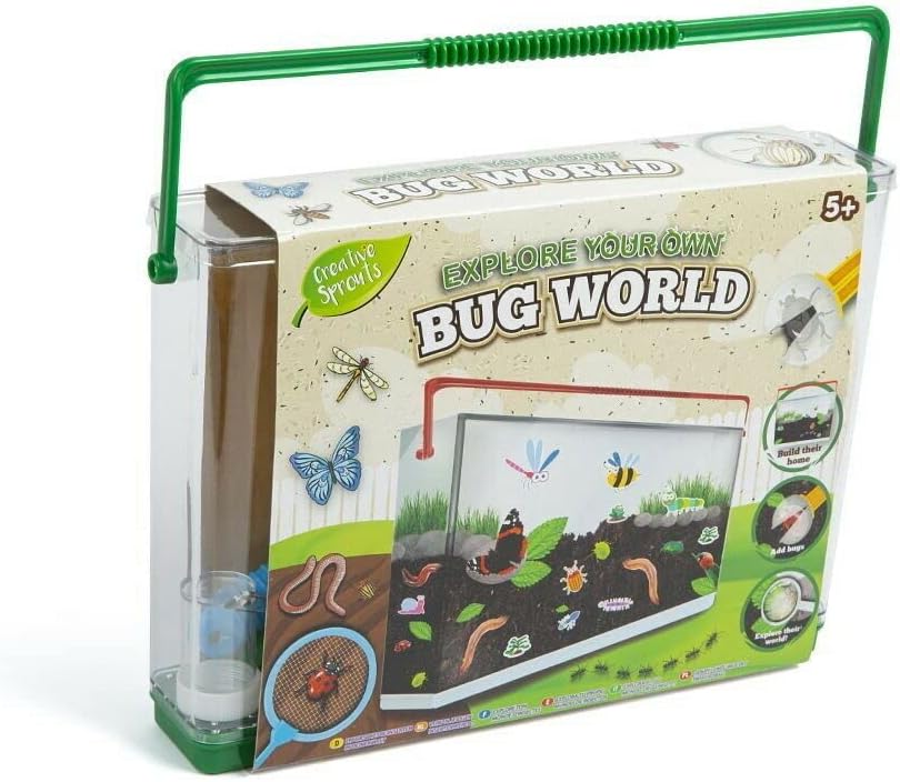 Creative Sprouts Explore Your Own Bug World Insect Habitat : Amazon.co ...