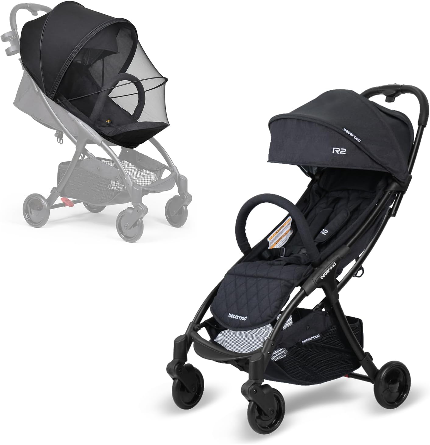 Amazon.com : Beberoad Love R2 Lightweight Baby Stroller + Beberoad Love ...