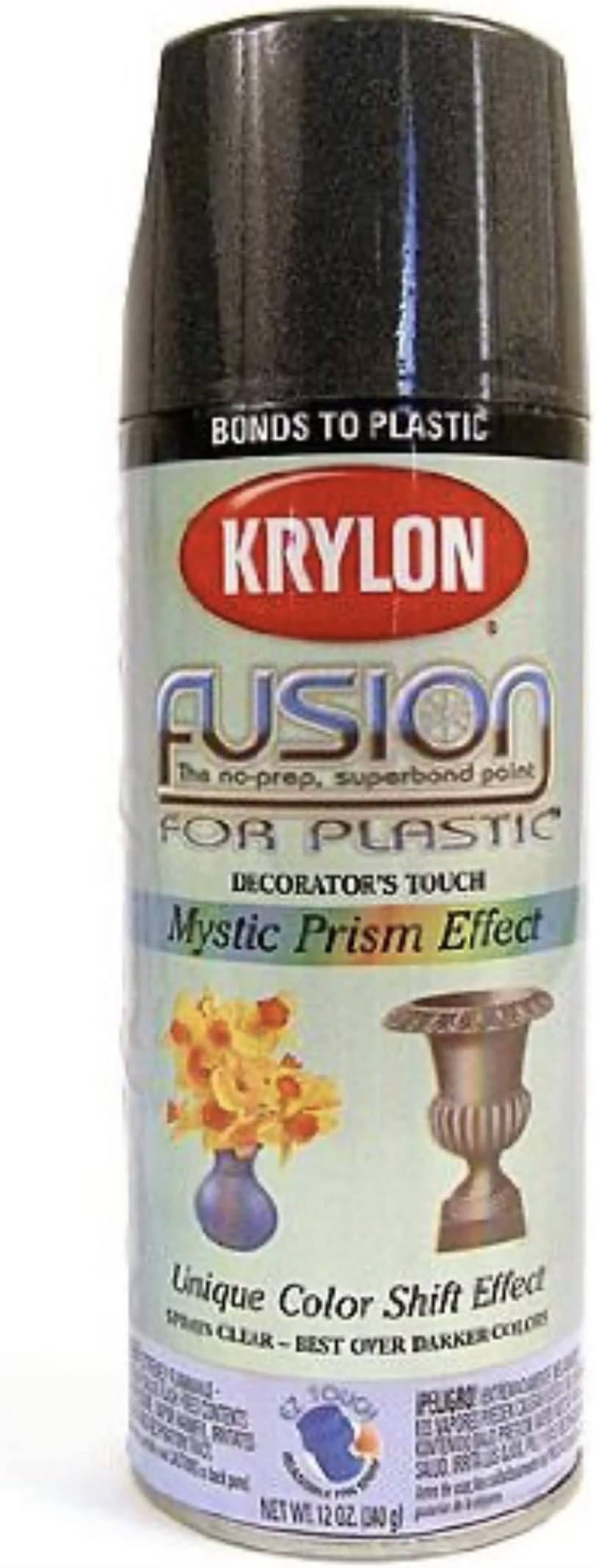 Amazon.com: Krylon Fusion Spray Paint for Plastic mystic prism effect ...