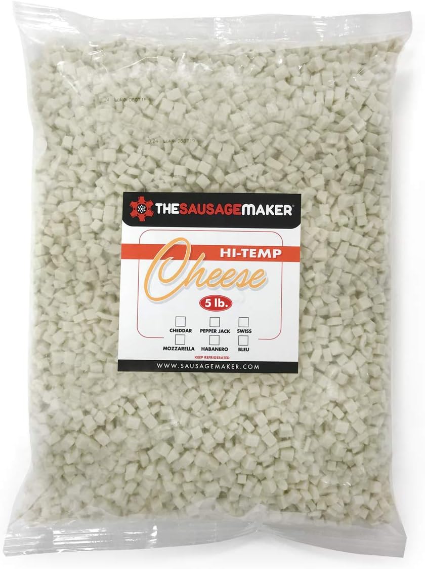 Amazon.com: High Temperature Bleu Cheese for Sausage Making - 5 lbs ...