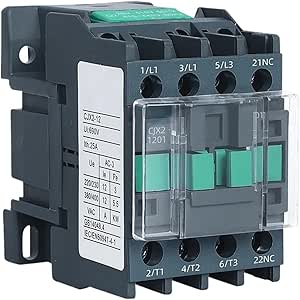 Amazon.co.jp: 交流接触器 CJX2-9511 産業用電気 AC コンタクタ、強力導電性、24V 110V、220V 380V 純銅コイル(36V) : Industrial ...
