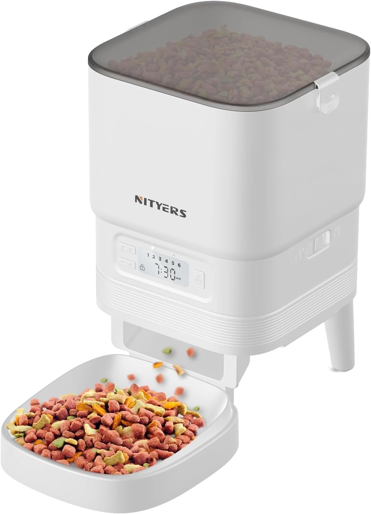 Pet Supplies : SereneLife 7QT Smart Automatic Pet Feeder - Electronic ...