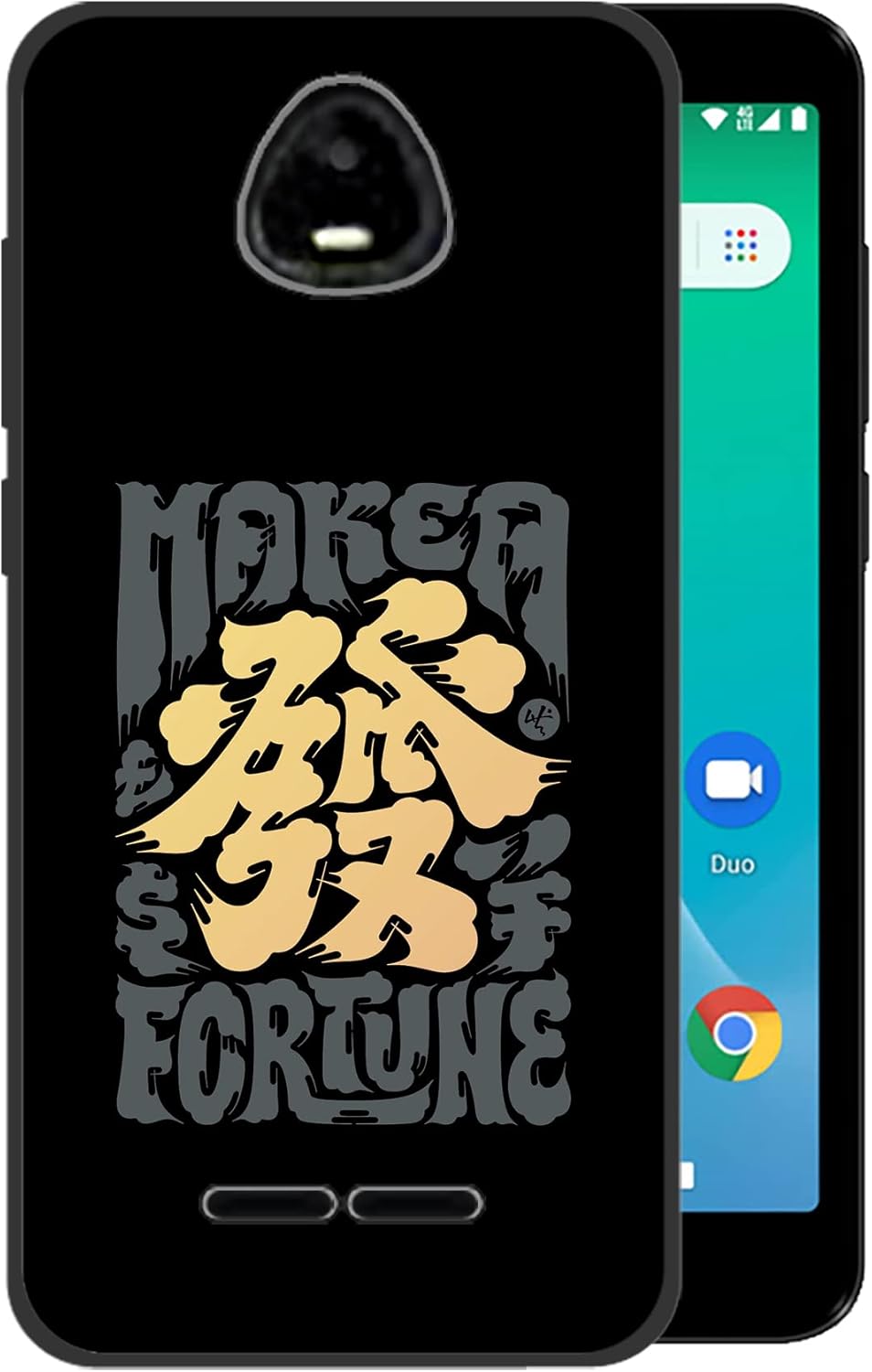 Amazon.com: Feather shadow Phone Case for SCHOK Volt SV55 SV55216 Shock ...